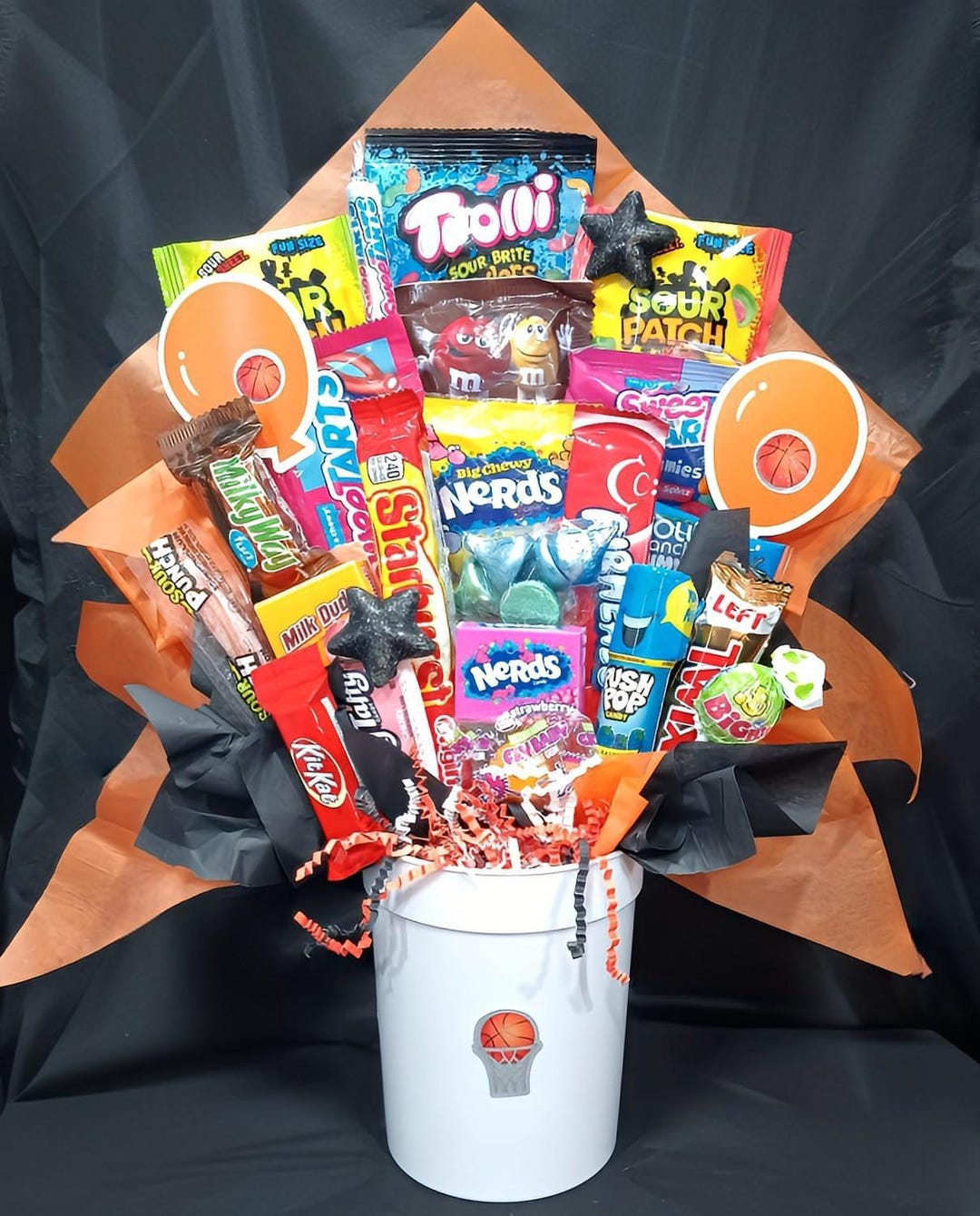 BASKETBALL CANDY GRAM, Basketball Gift, Basketball Birthday, Basketball ...