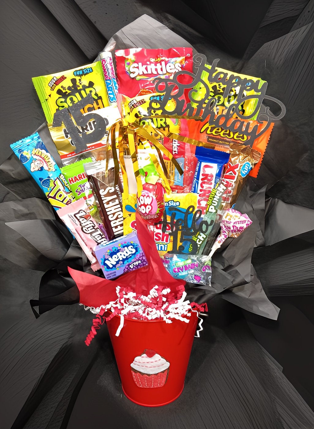 QUINCEANERA GIFT, Mis 15, SWEET 15 Candy Bouquet, Sweet 15 Gift ...