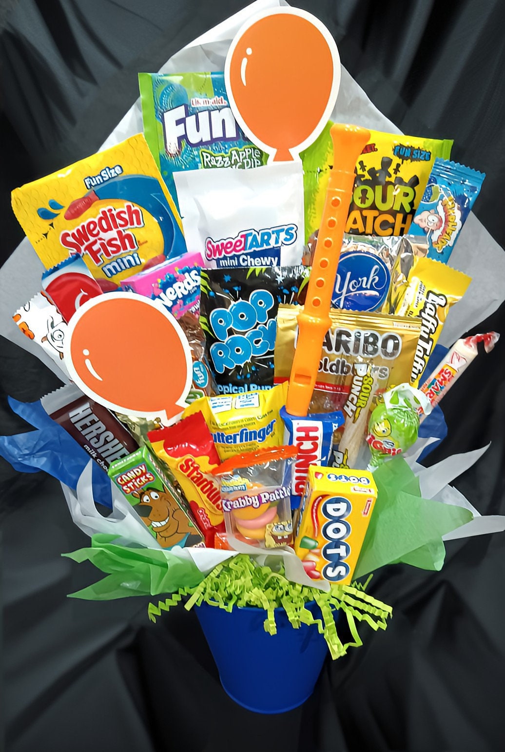 Birthday Candy Bouquet With 23 Individually Wrapped Pieces of Candy - Etsy