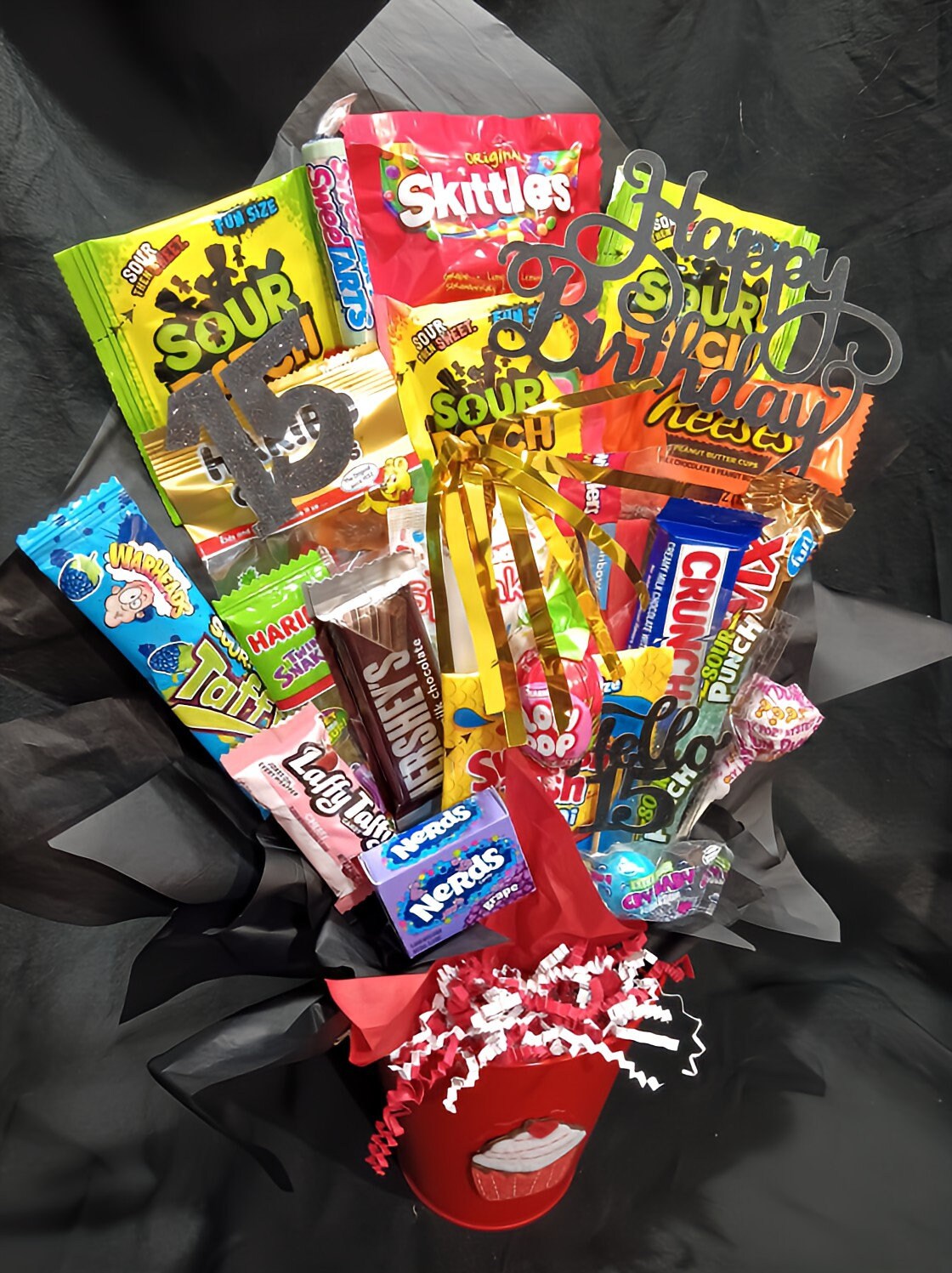 QUINCEANERA GIFT, Mis 15, SWEET 15 Candy Bouquet, Sweet 15 Gift ...