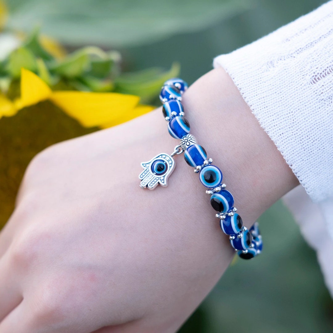 Evil Eye Bracelet Mal De Ojo Malfortune Repellent - Etsy