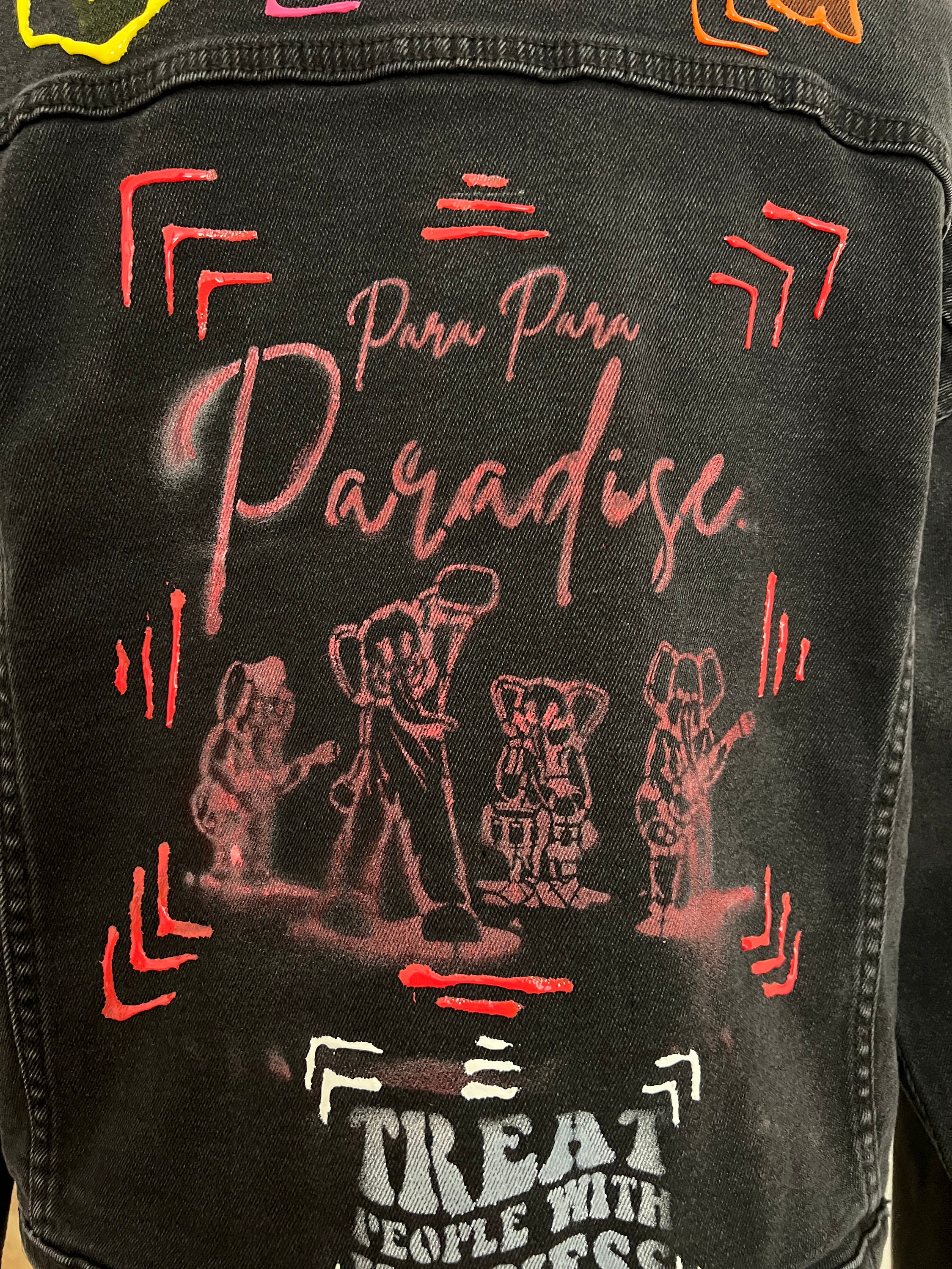 Coldplay Inspired Jacket / Handmade / Concert / Paradise / Tour 2023/24 ...