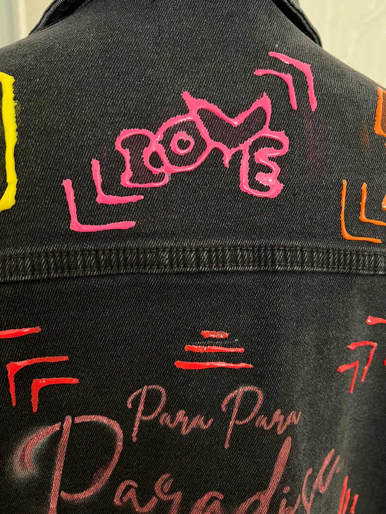 Coldplay Inspired Jacket / Handmade / Concert / Paradise / Tour 2023/24 ...