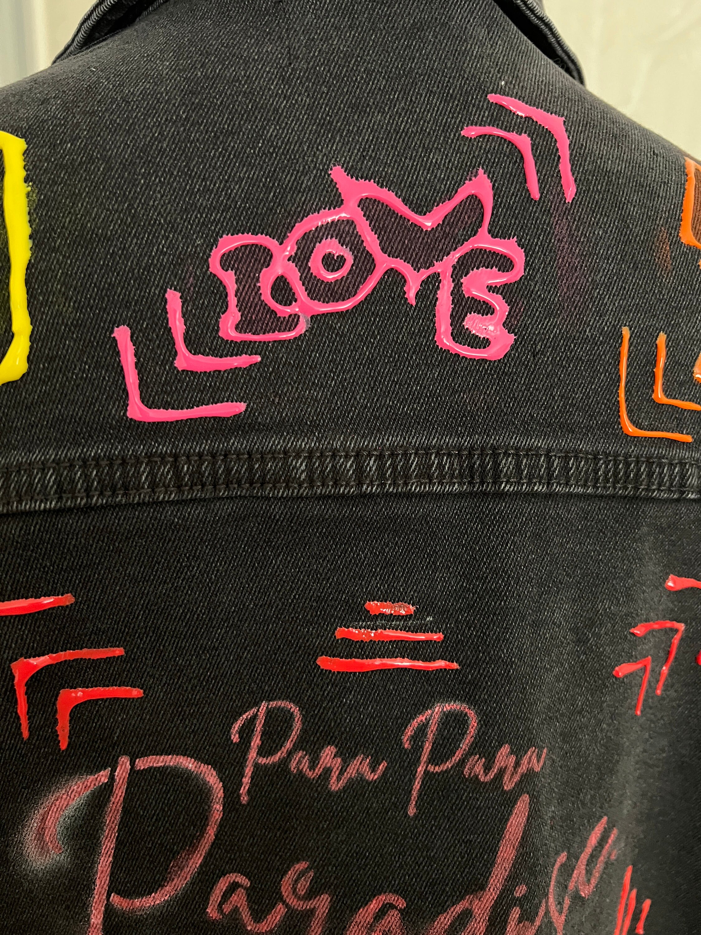 Coldplay Inspired Jacket / Handmade / Concert / Paradise / Tour 2023/24 ...