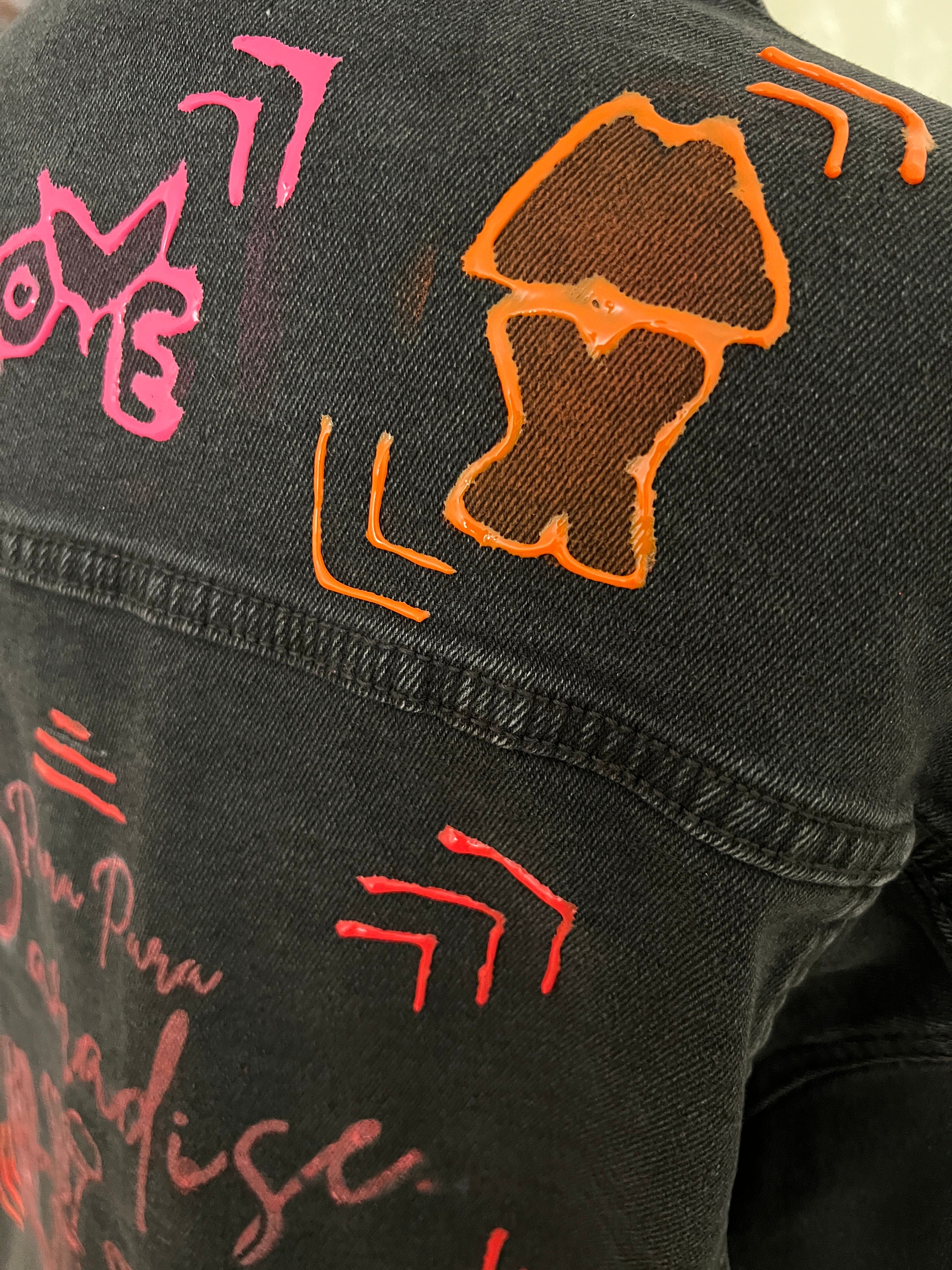 Coldplay Inspired Jacket / Handmade / Concert / Paradise / Tour 2023/24 ...