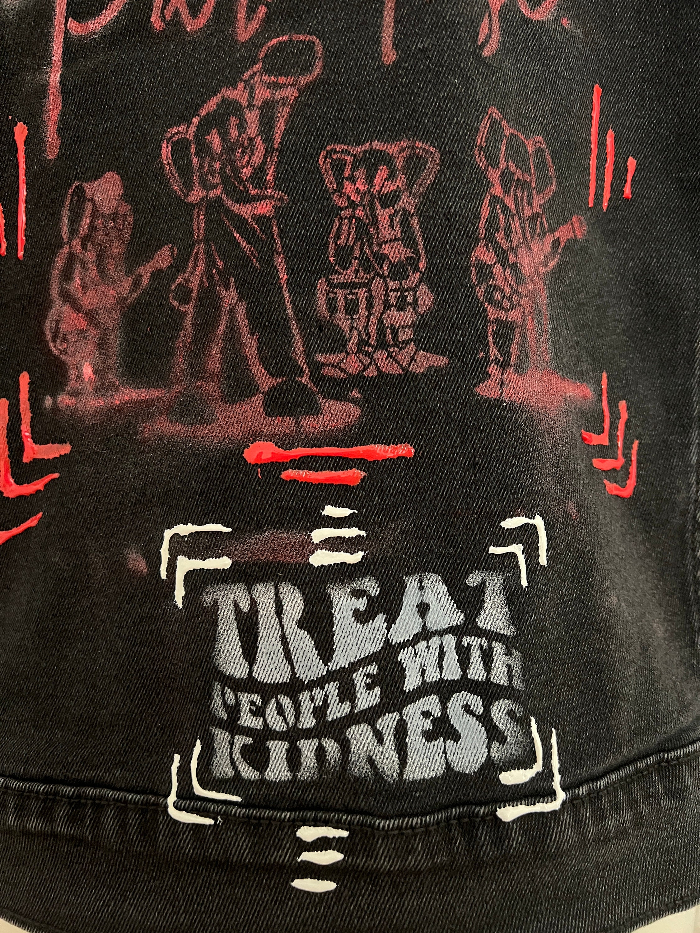 Coldplay Inspired Jacket / Handmade / Concert / Paradise / Tour 2023/24 ...