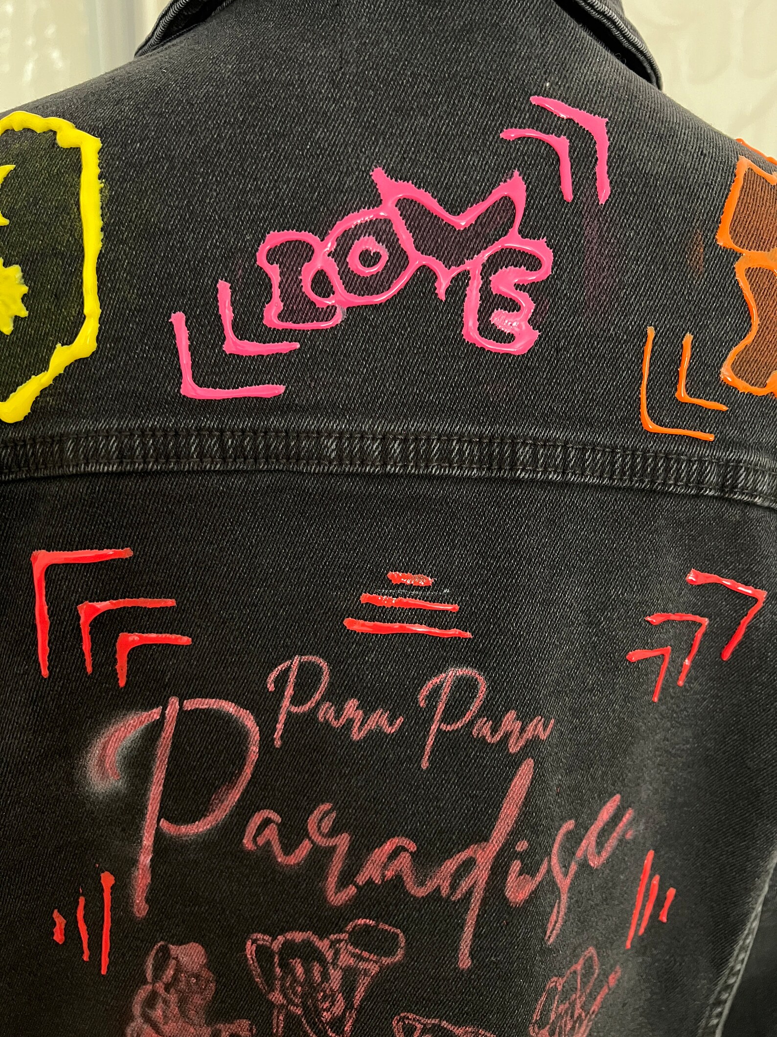 Coldplay Inspired Jacket / Handmade / Concert / Paradise / Tour 2023/24 ...