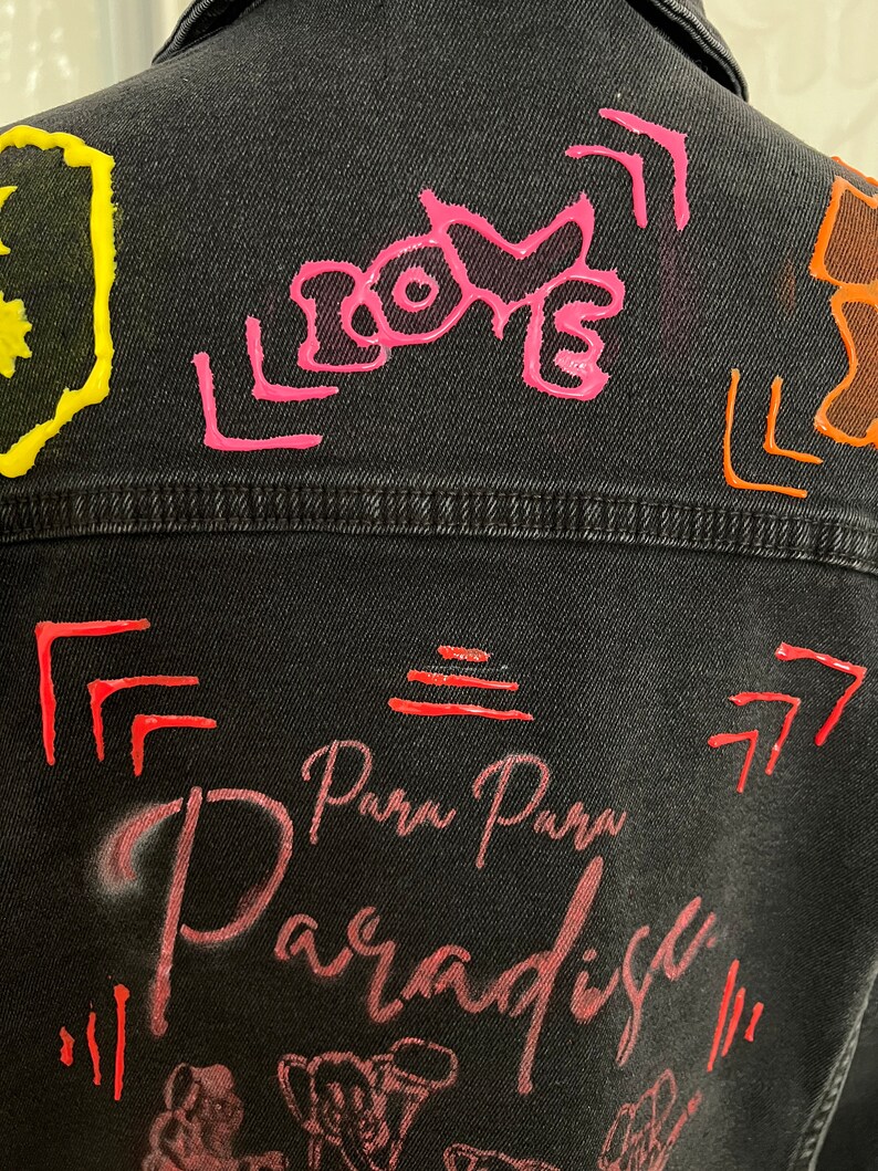 Coldplay Inspired Jacket / Handmade / Concert / Paradise / Tour 2023/24 ...