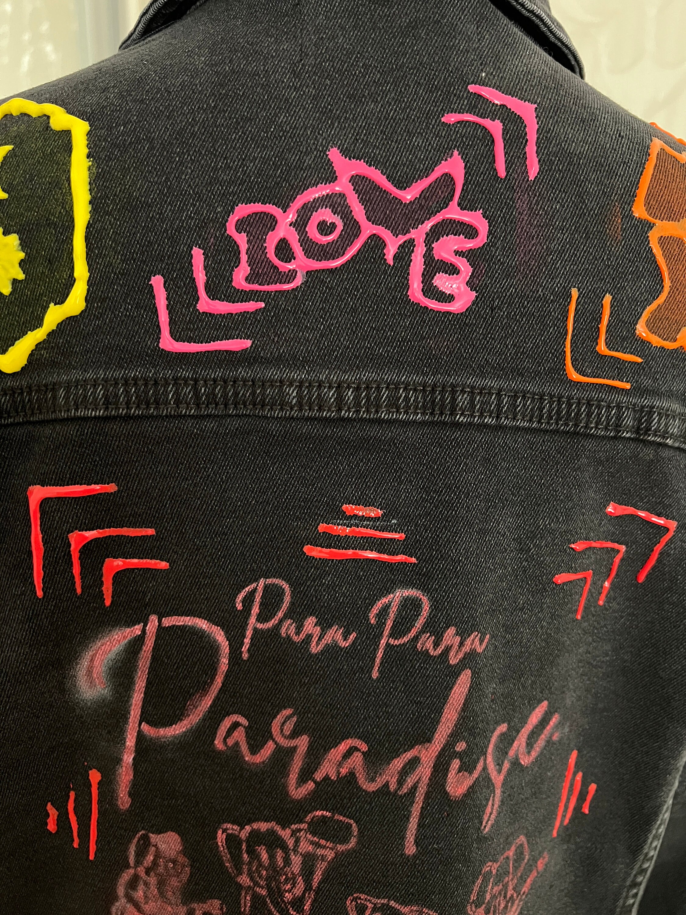Coldplay Inspired Jacket / Handmade / Concert / Paradise / Tour 2023/24 ...