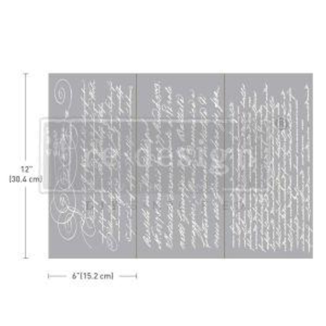 Secret Letter- Mini Rub-on Transfer - 3 Sheets 6x12 Redesign by Prima ...