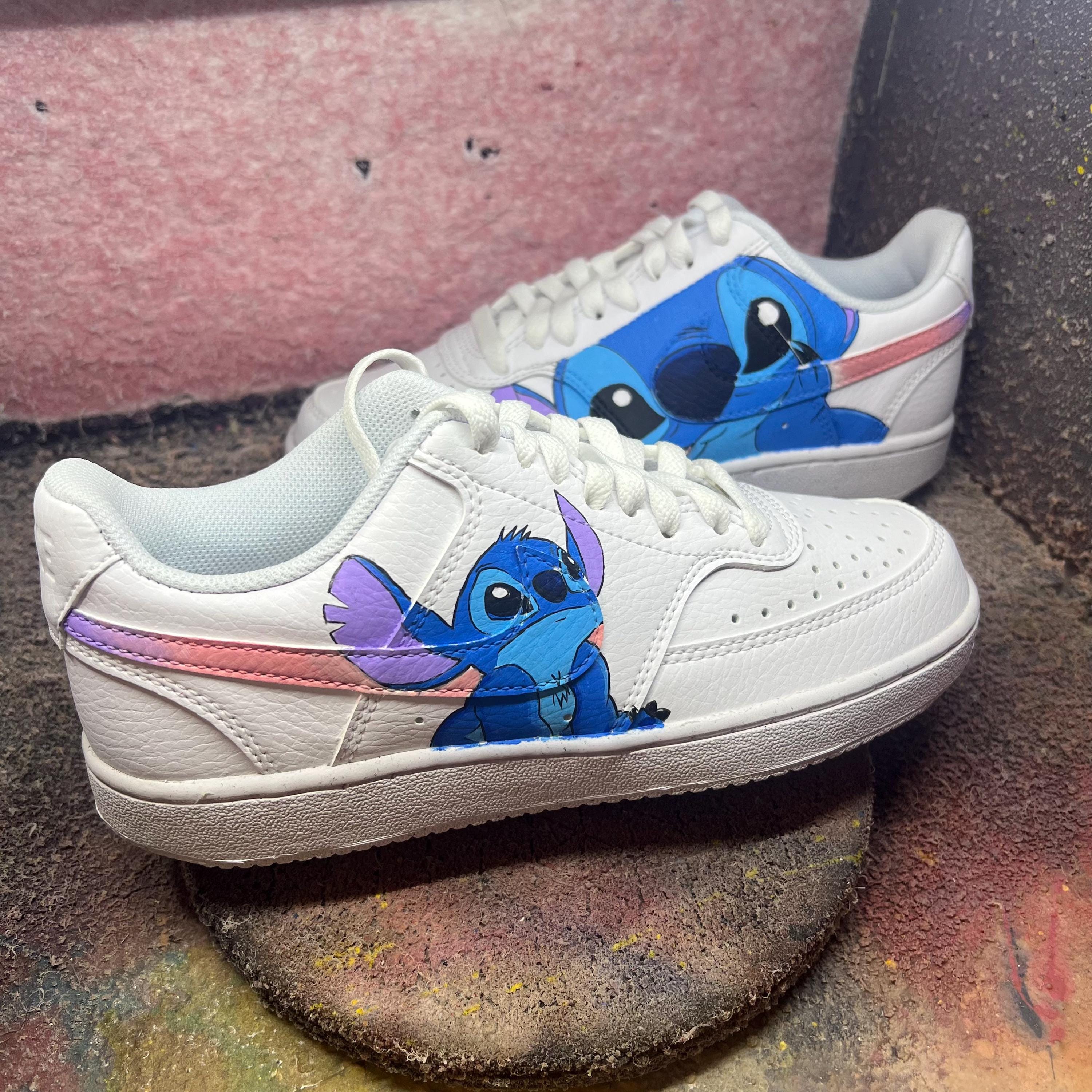 Custom NIKE Court Vision Shoe, Custom Stitch - Etsy