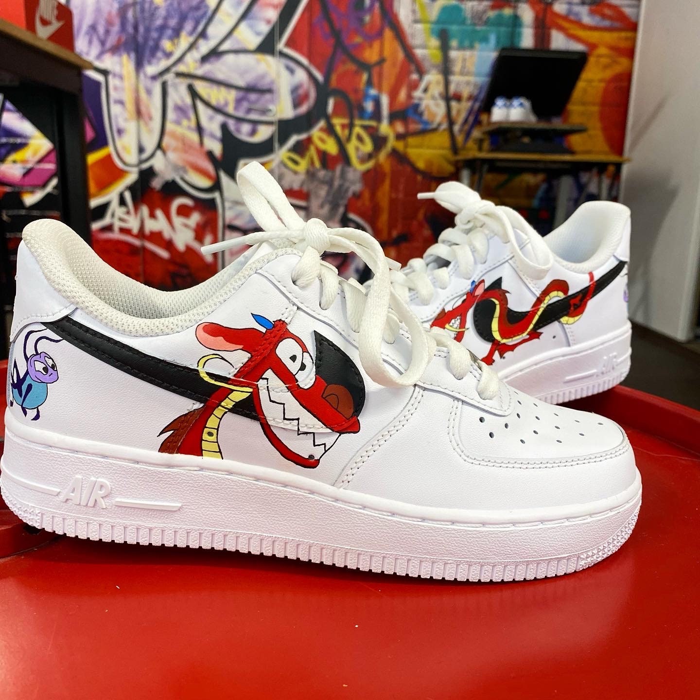 Custom Nike AF1 Sneaker, Disney Custom - Etsy