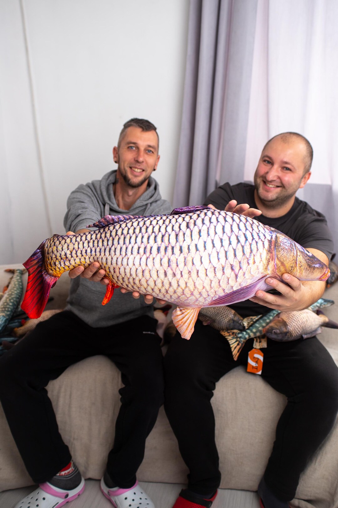 Carp Fish Toy, Sensory Soft Toy, Fish Anti-stress Carp Fish Stuffed ...