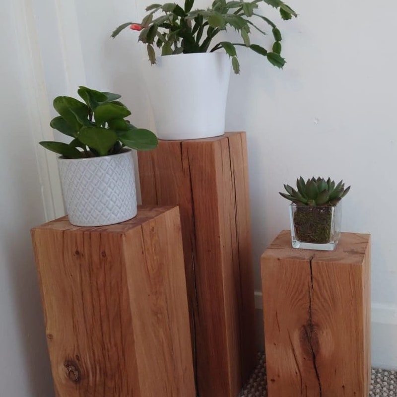 Oak Table Display Stand - Etsy UK