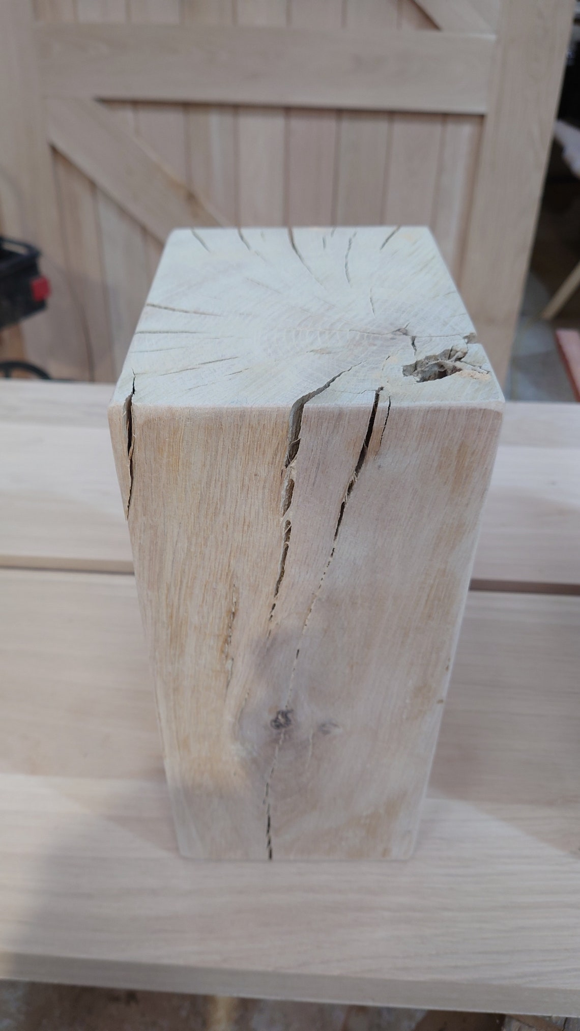 Unique Solid Oak Block 300 X 300 - Etsy