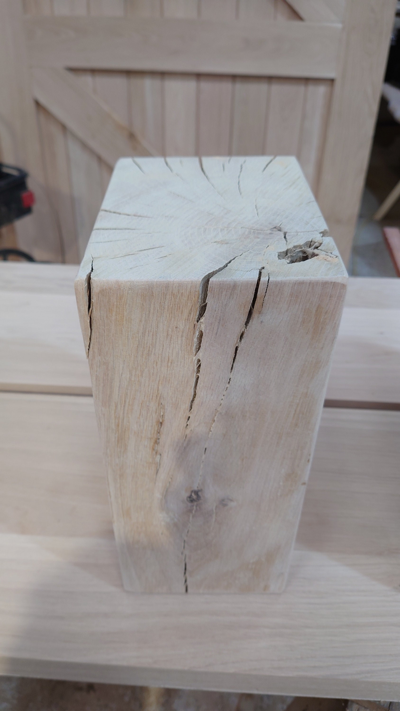 Unique Solid Oak Block 300 X 300 - Etsy