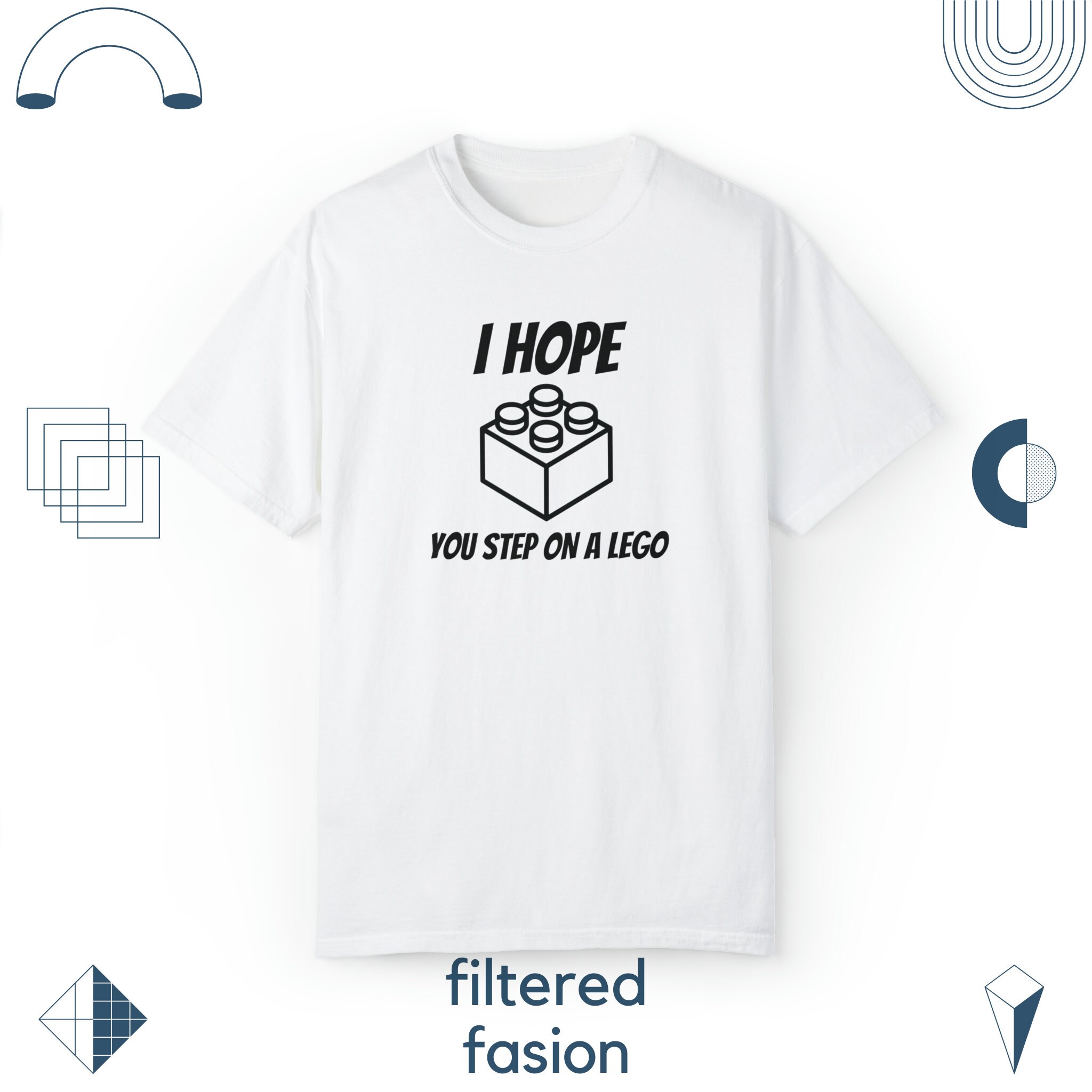 I Hope You Step On Lego Meme T Shirt T Fun T Shirt Quote T Shirt Etsy Canada