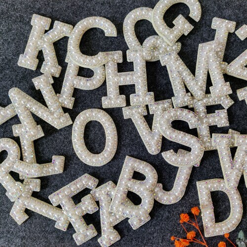 A-Z Chenille English Letter Patch Embroidery Patches for - Etsy