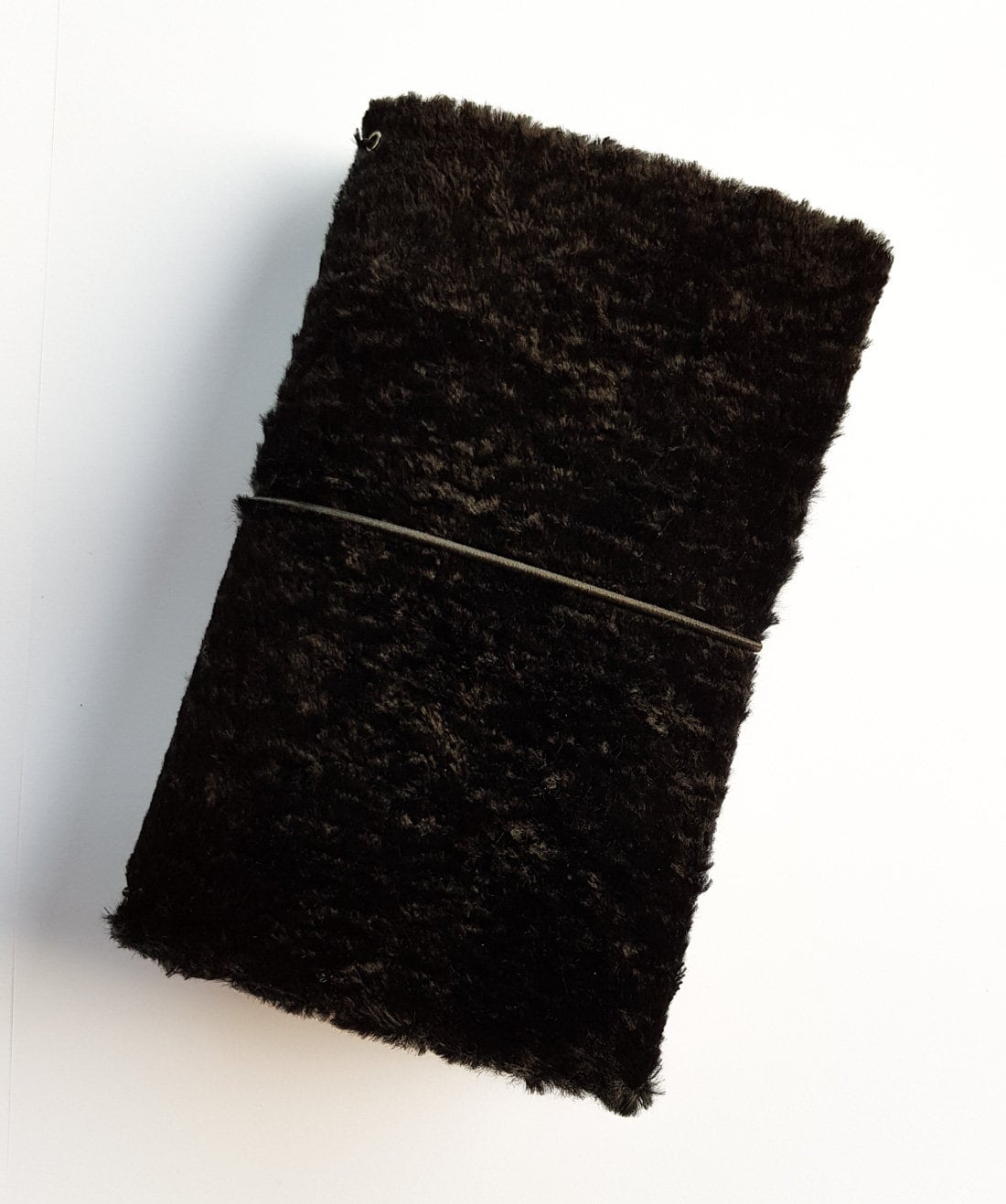 Black Sheep Faux Fur Notebook Cover Regular/standard Size, Handcrafted ...