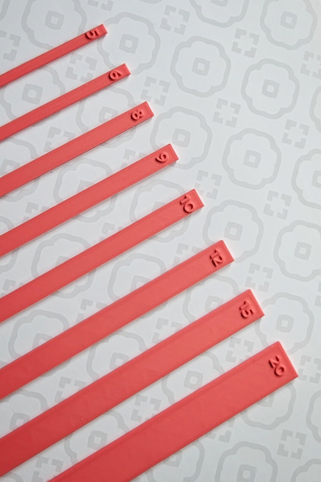 Regular Straight Spacer - Spacers/rulers for Bookbinding, Scrapbooking ...