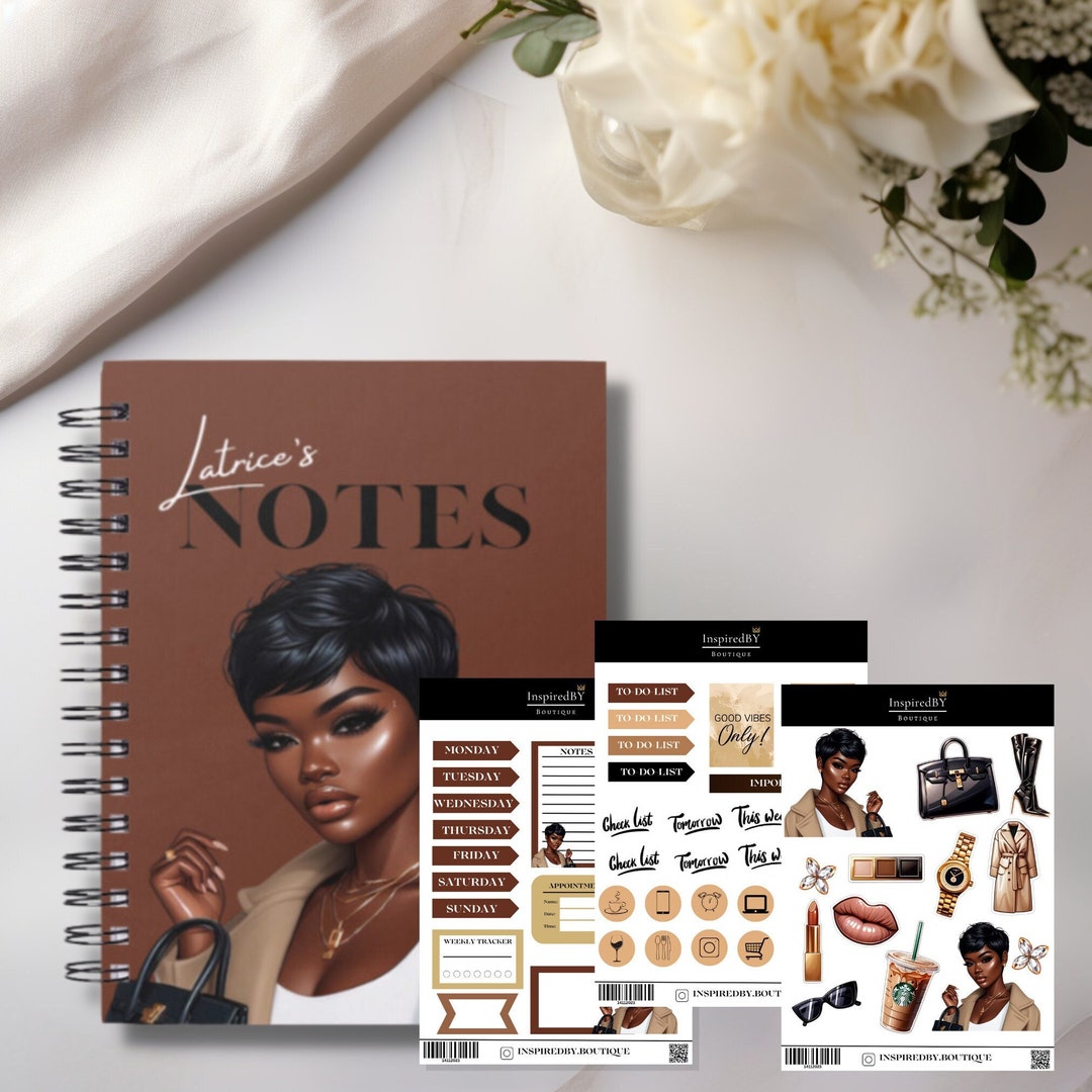 Black Girl Planner Stickers, Melanin Stickers, Boss Babe Stickers ...