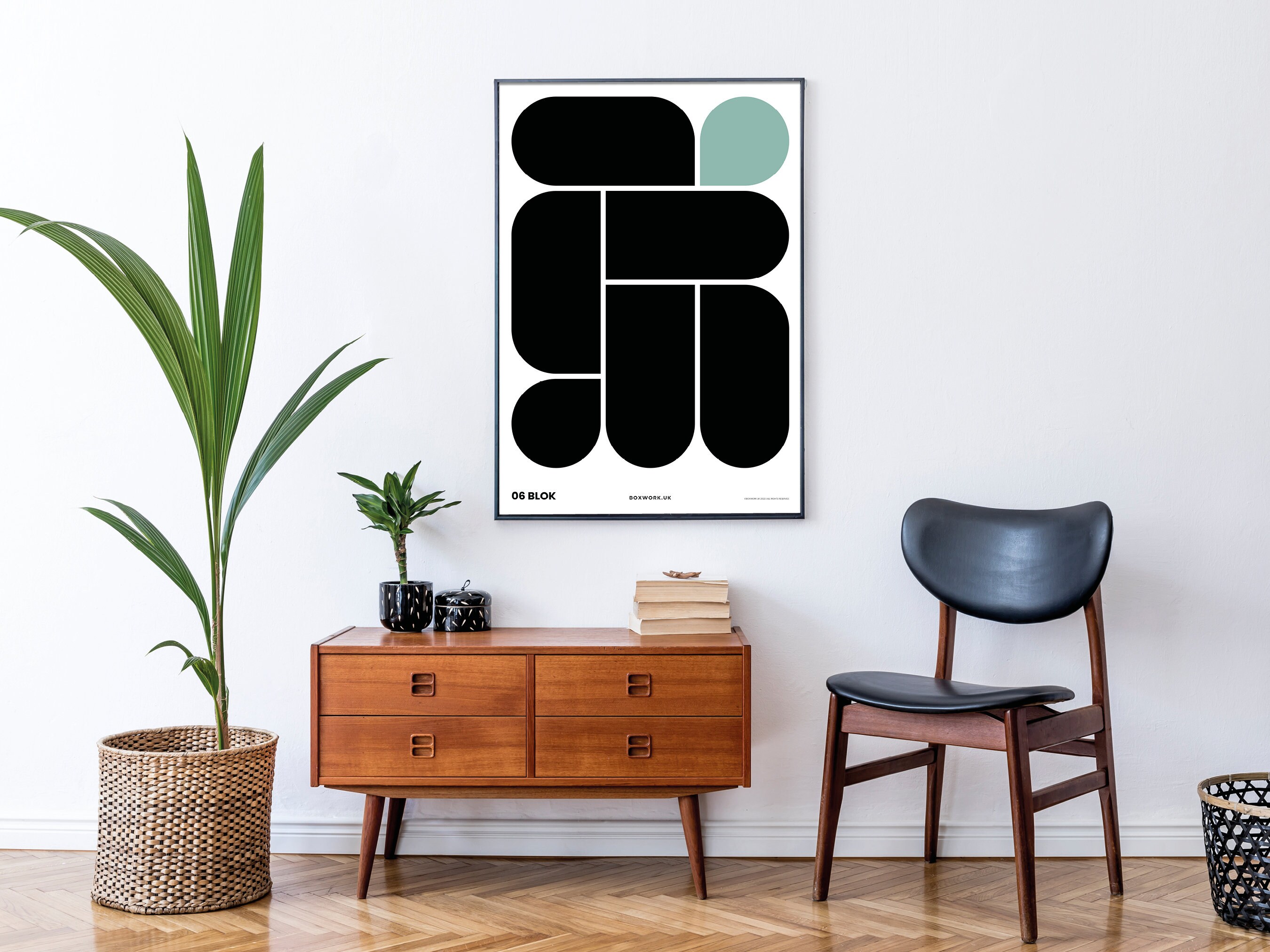 06 BLOK Minimalist Poster Art Print - Etsy