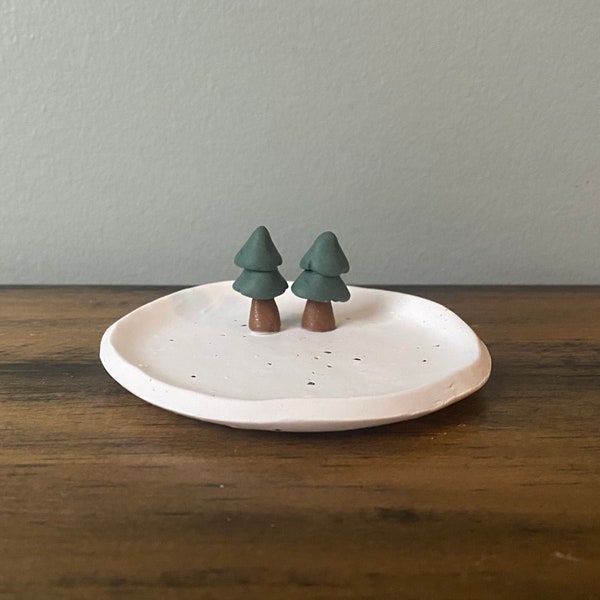 Pine Tree Ring Tray - Etsy