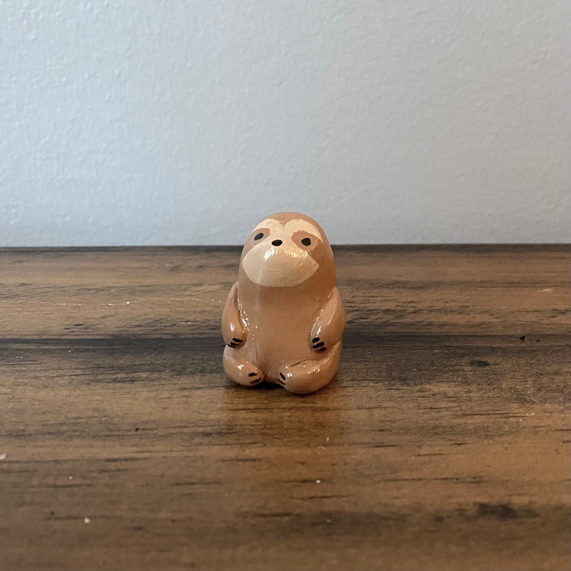Animal Figurine, Sloth Figurine, Sloth Miniature - Etsy