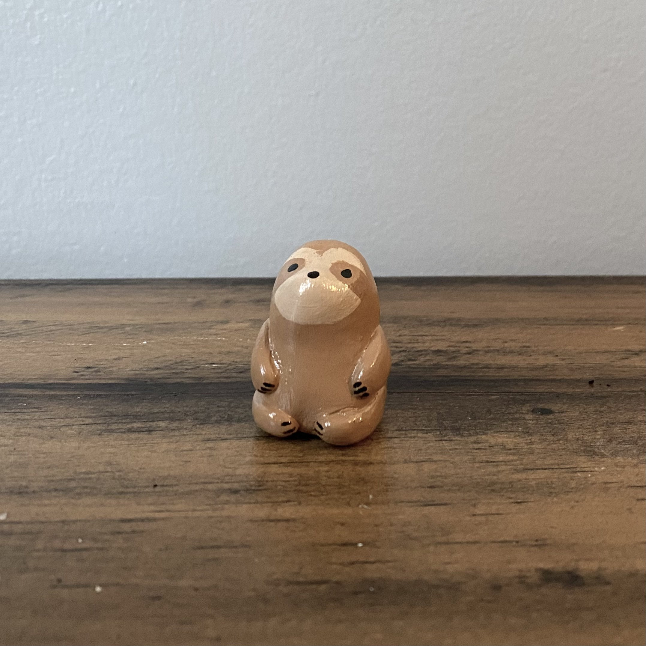 Animal Figurine, Sloth Figurine, Sloth Miniature - Etsy