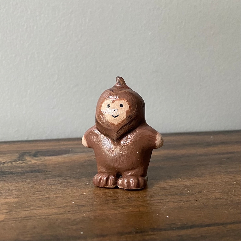 Bigfoot Figurine. Cute Bigfoot Sculpture. Sasquatch. - Etsy
