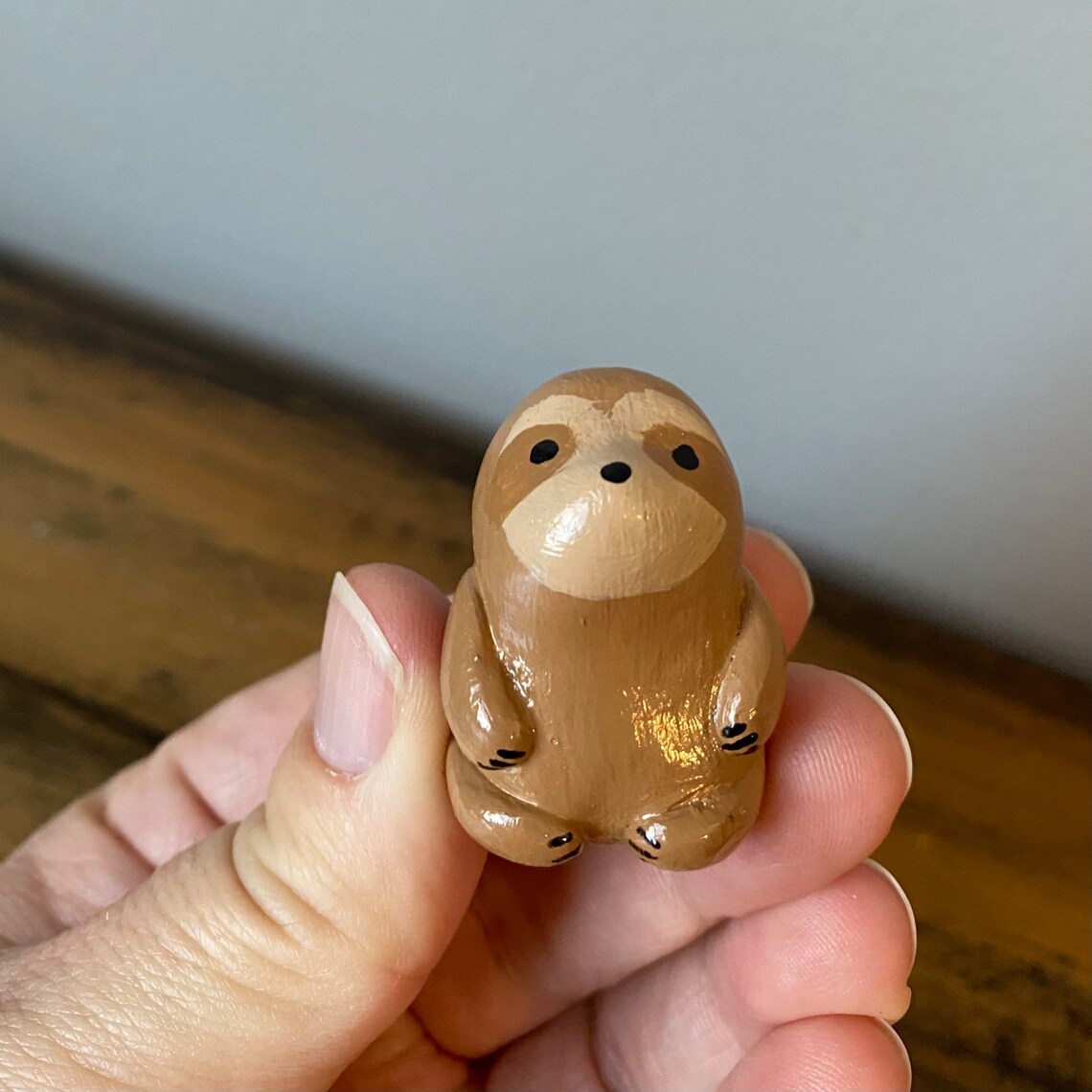 Animal Figurine, Sloth Figurine, Sloth Miniature - Etsy