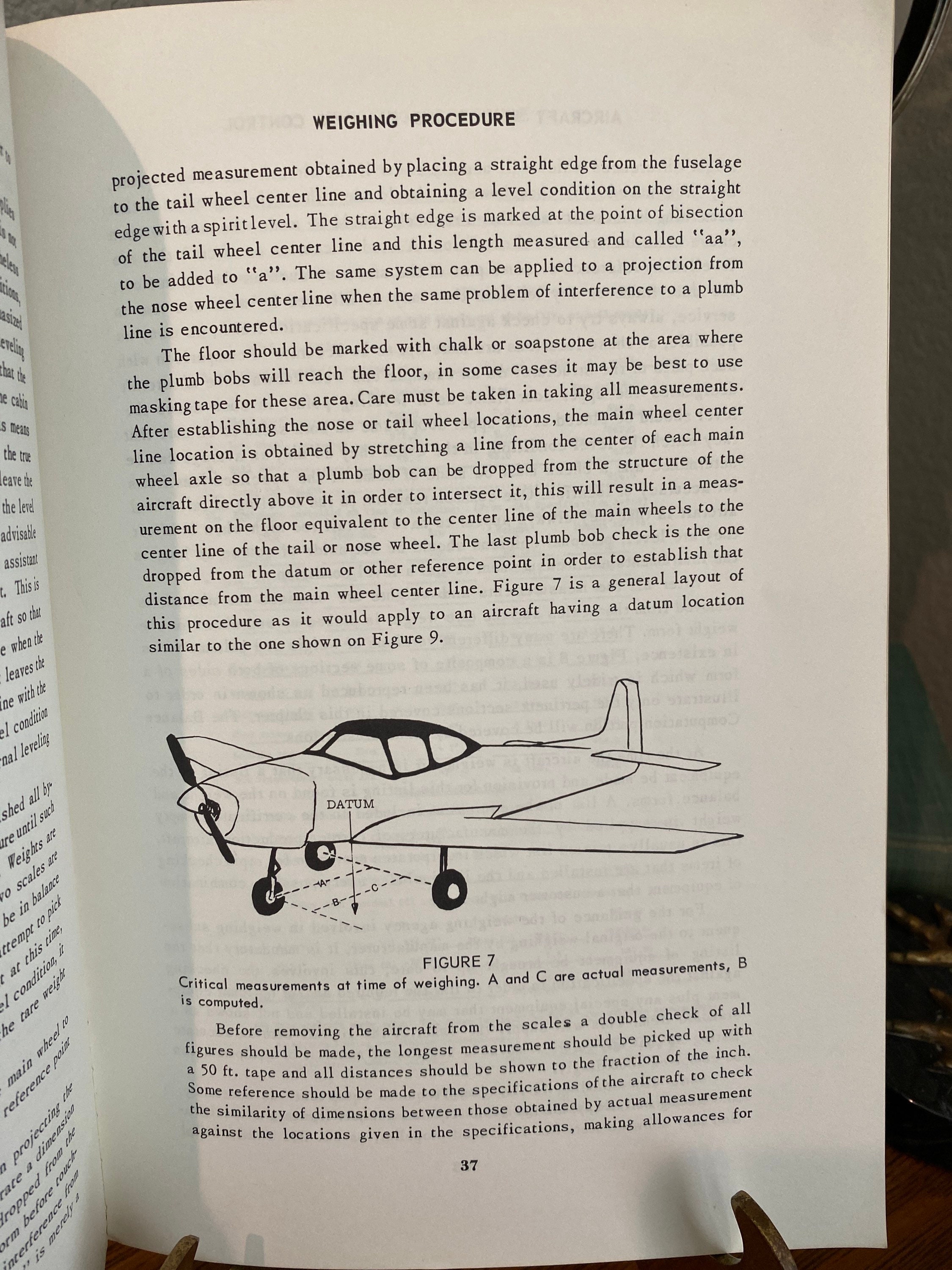 Aircraft Weight & Balance Control Manual 1967 - Etsy