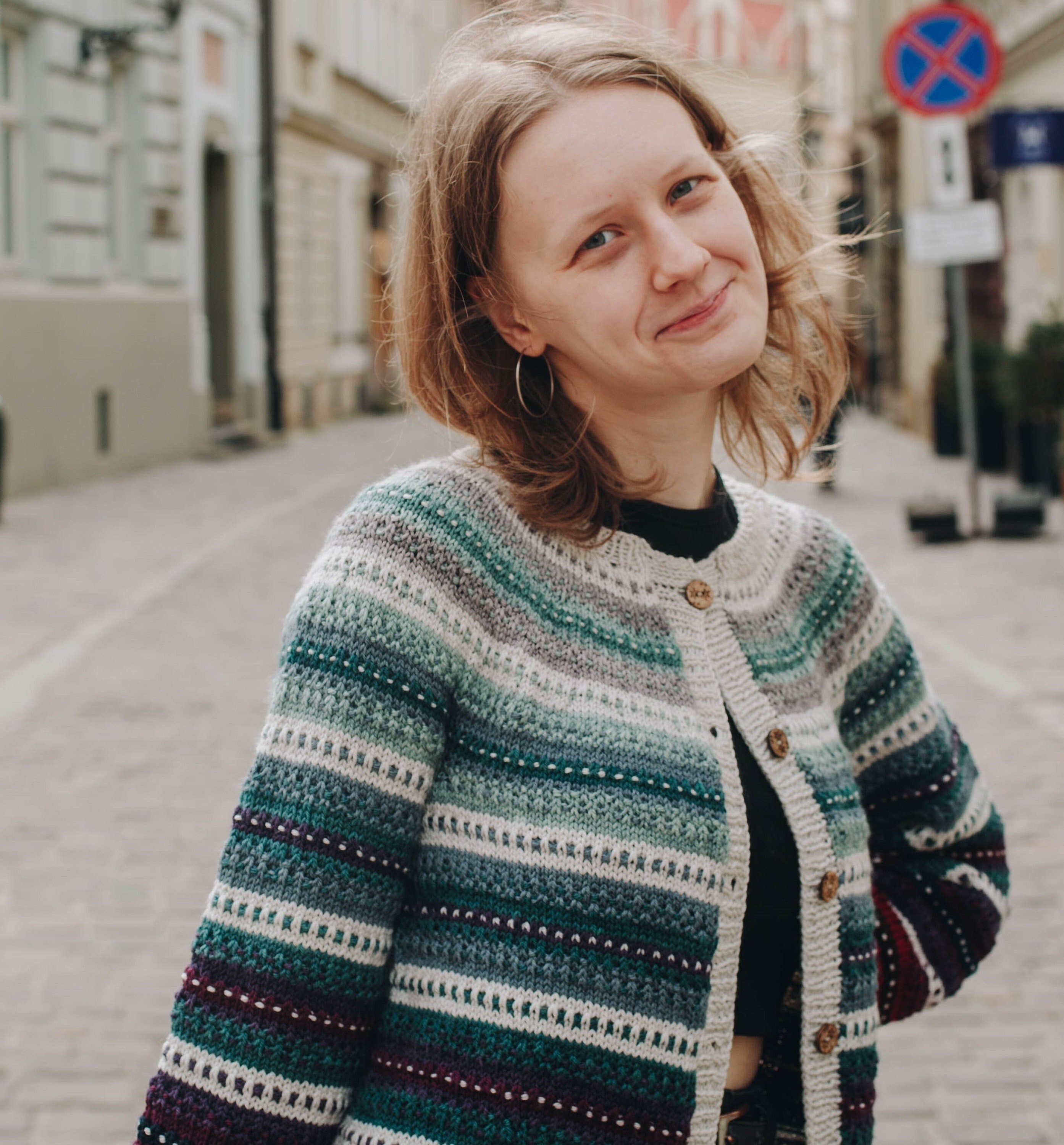Cardigan Knitting Pattern - Colorwork Slip Stitch Sweater - PDF - Etsy