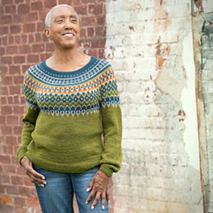 Fair Isle Knitting Pattern - Stranded Colourwork - Ladies Sweater - PDF ...