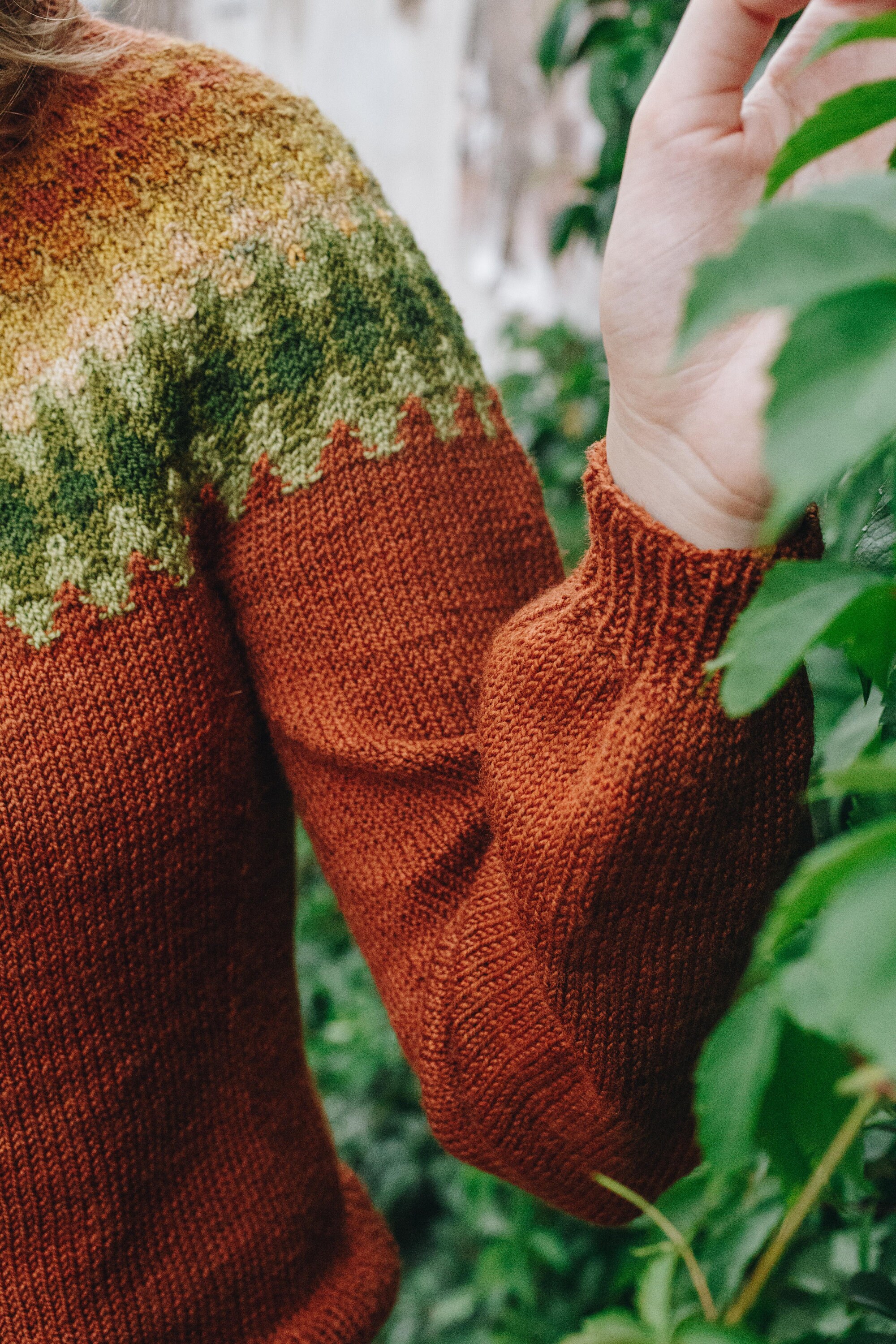 Pullover Knitting Pattern: Bohus Top Down Knit, Womens Colourwork (PDF ...