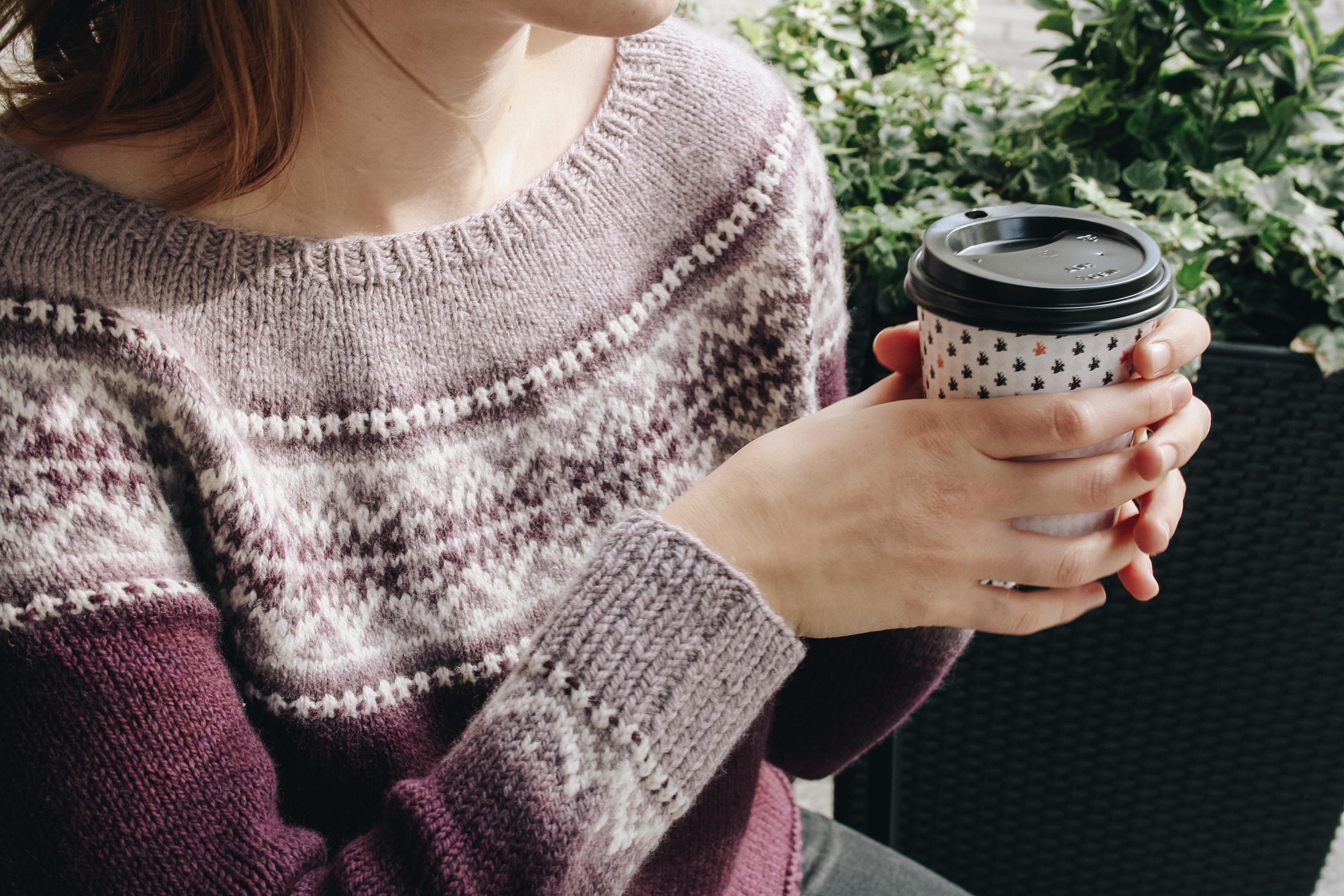 Colorwork Yoke Sweater Knitting Pattern: Fair Isle Knit Pullover (PDF ...