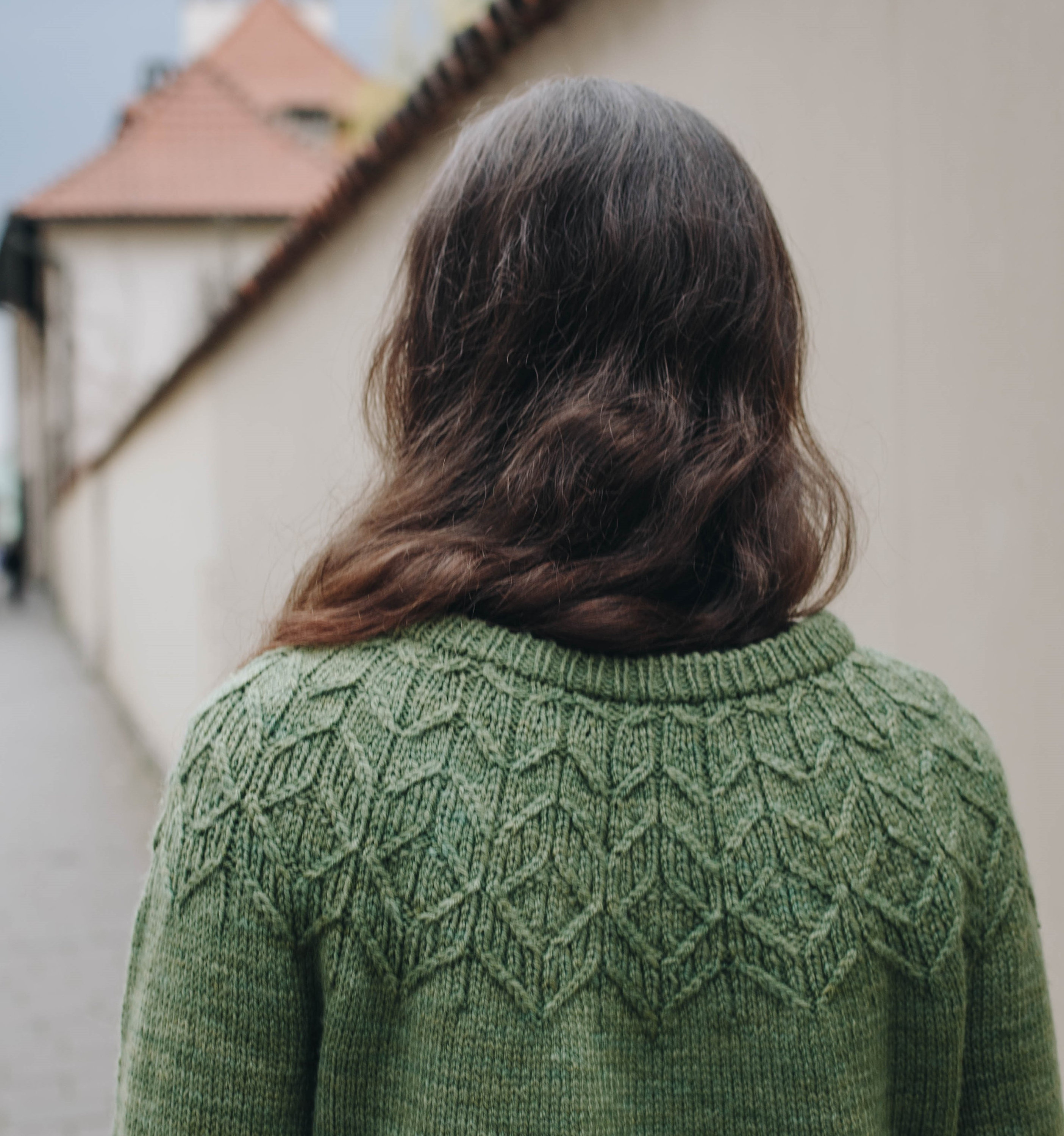 Modèle de tricot de pull - Pull à empiècement texturé, modèle de pull ...