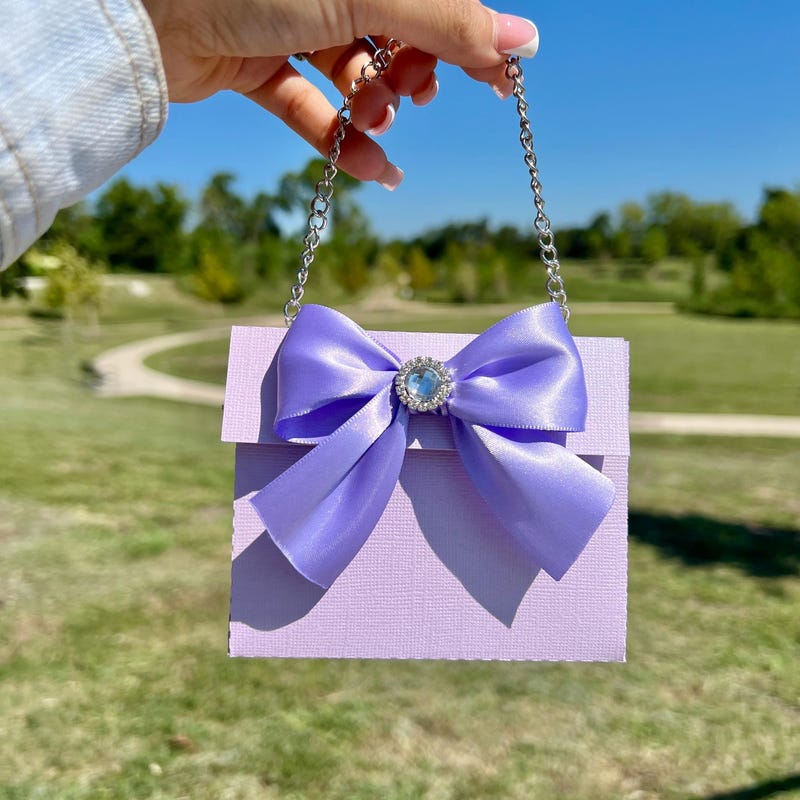 Purse Invitations - Etsy