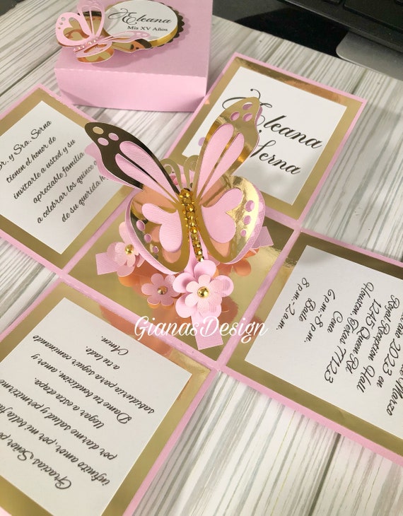 Quinceanera Invitations In A Box