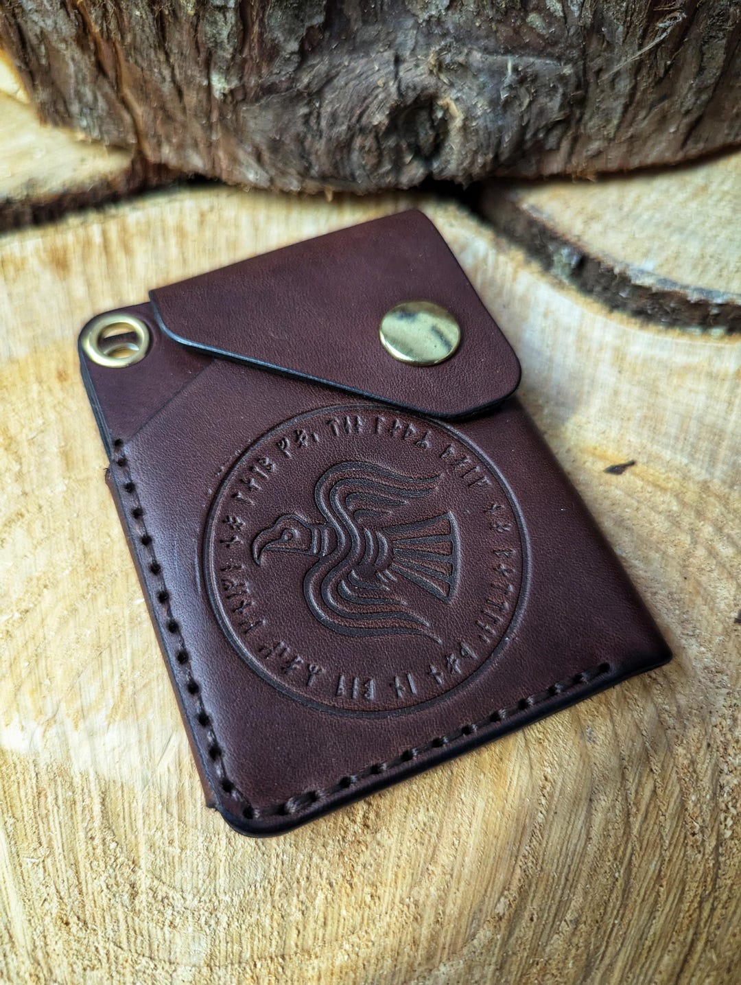Raven Wallet, Badalassi, Slimline Wallet. - Etsy