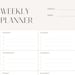 Digital Weekly Planner - Etsy