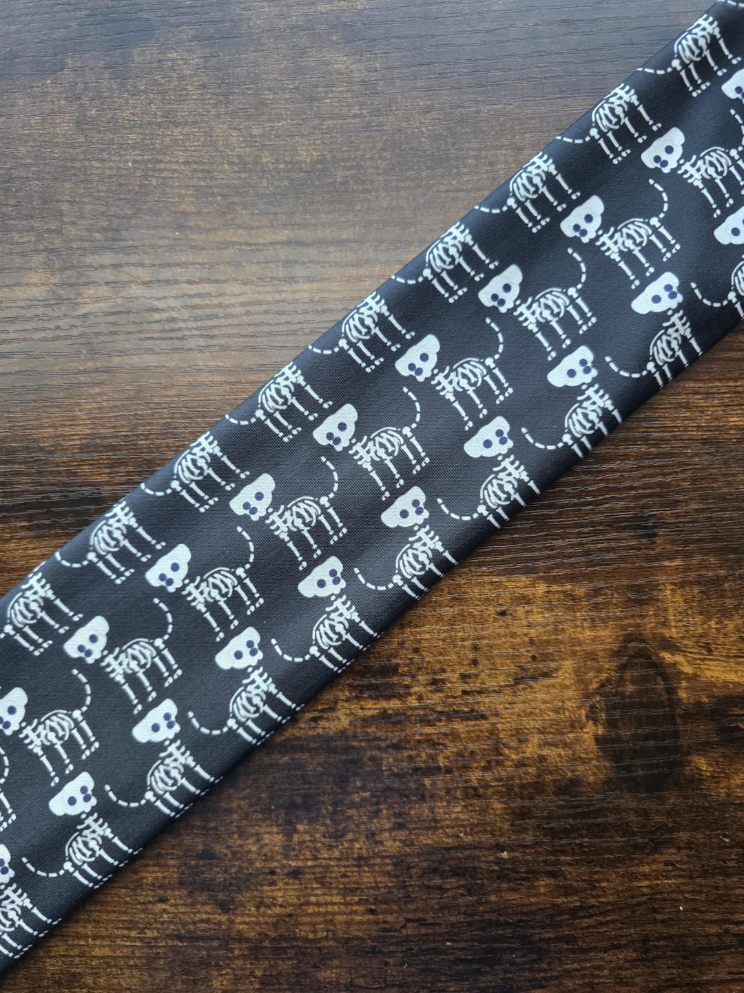 Dog Skeleton Jersey Knit Twisted Headband - Etsy
