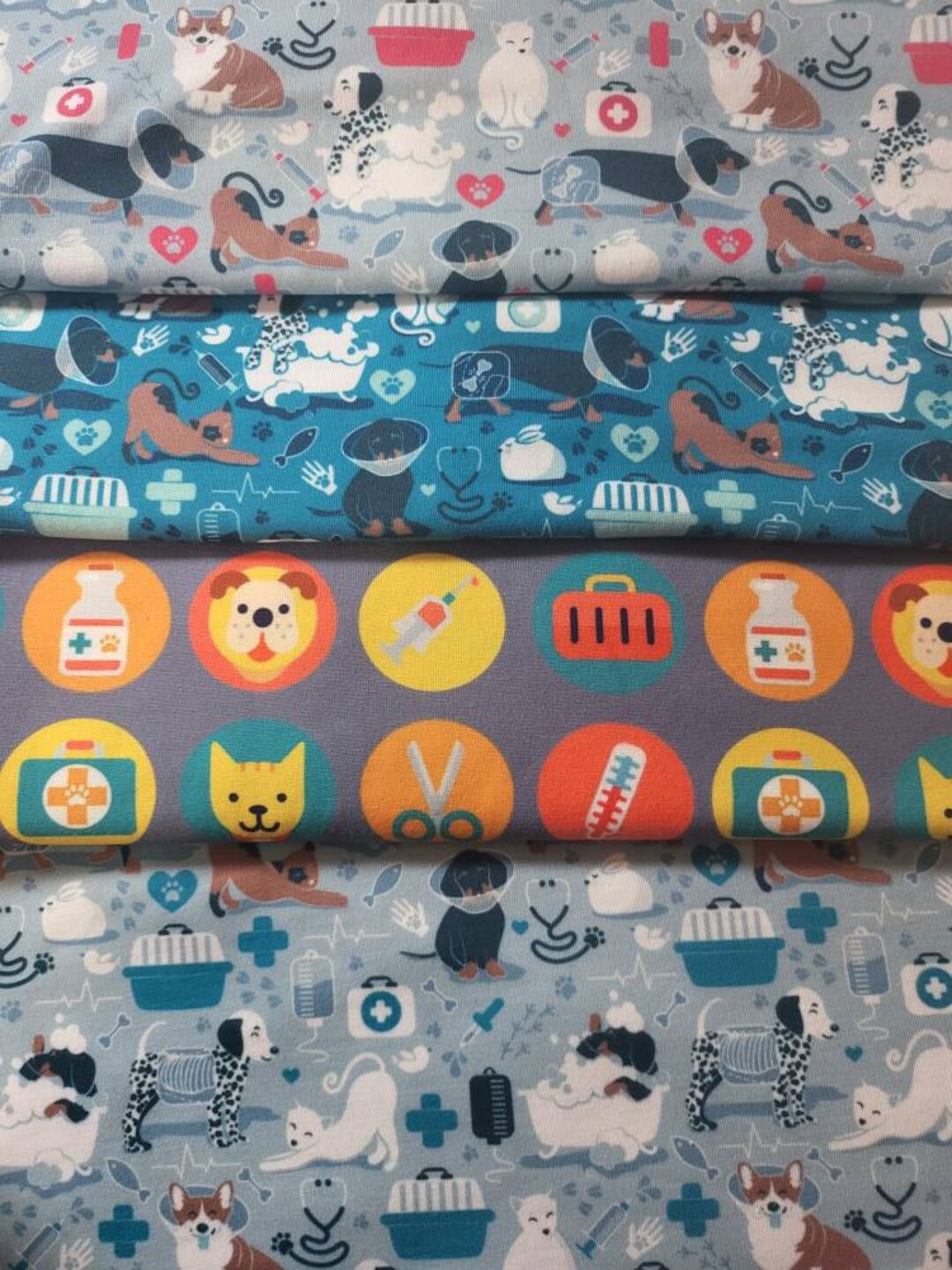 Veterinary Jersey Knit Twisted Headband - Etsy