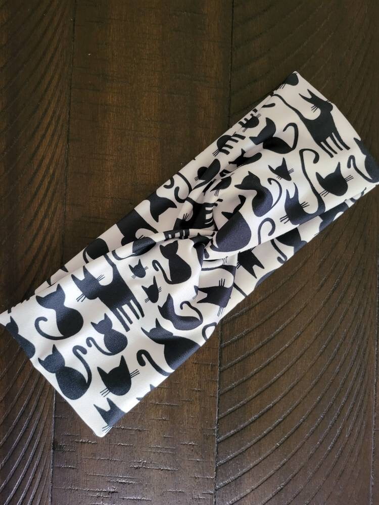 Cats Turban Twisted Headbands - Etsy