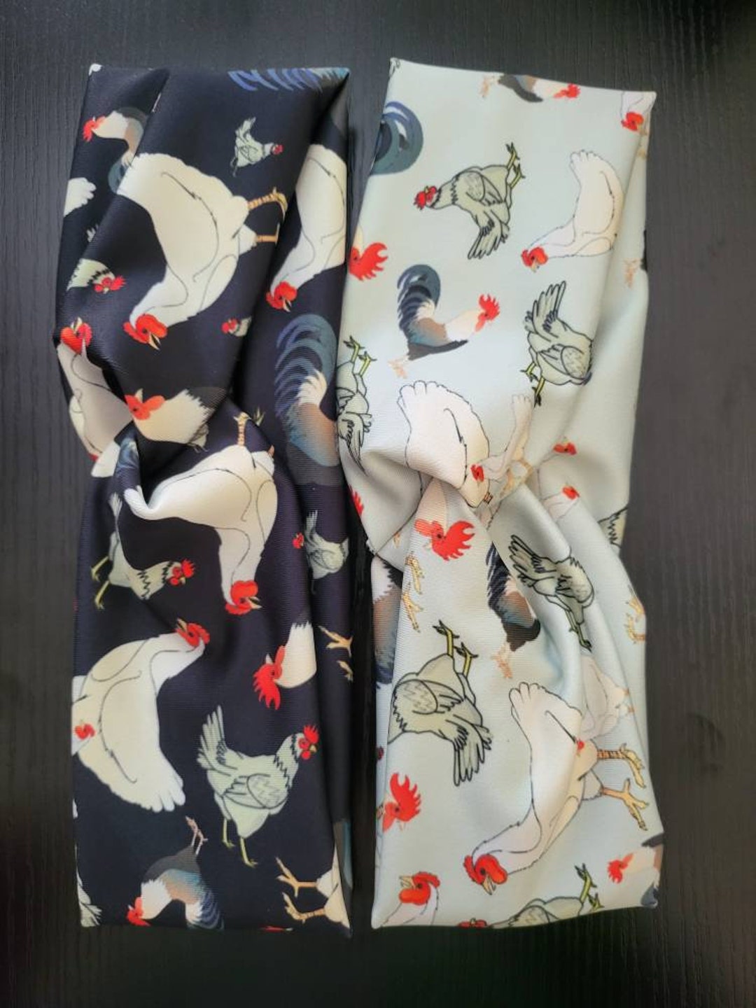Chickens Twisted Headband - Etsy