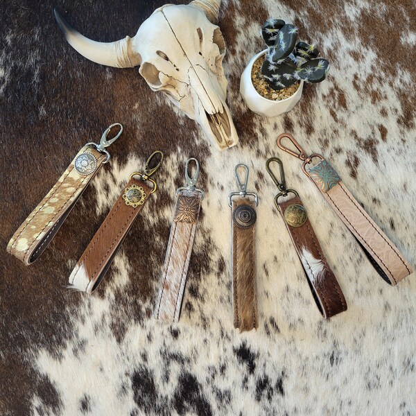 Western Keychains - Etsy
