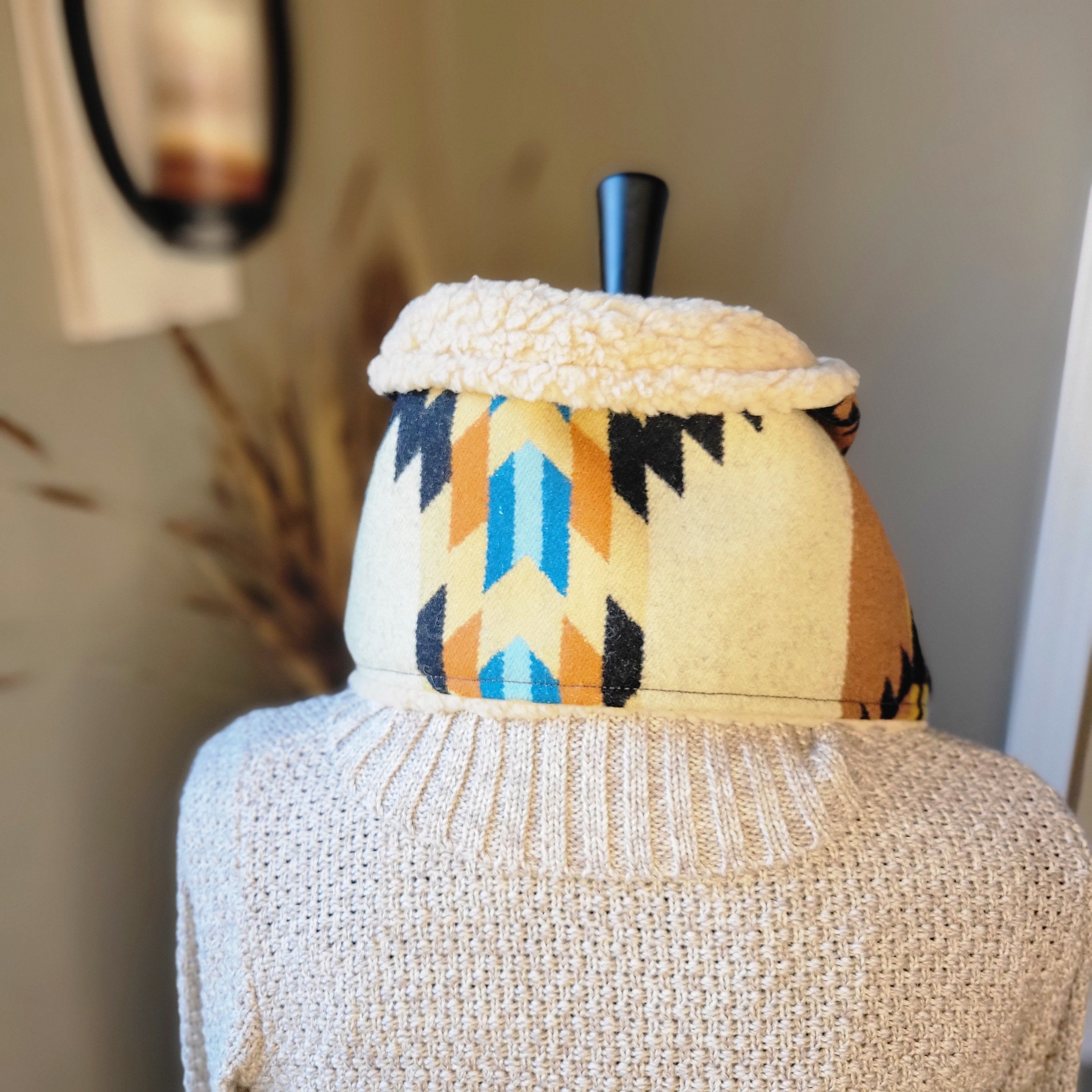 Wool Neck Cowl, Neck Warmer, Wool Neck Scarf, Wild Rag - Etsy