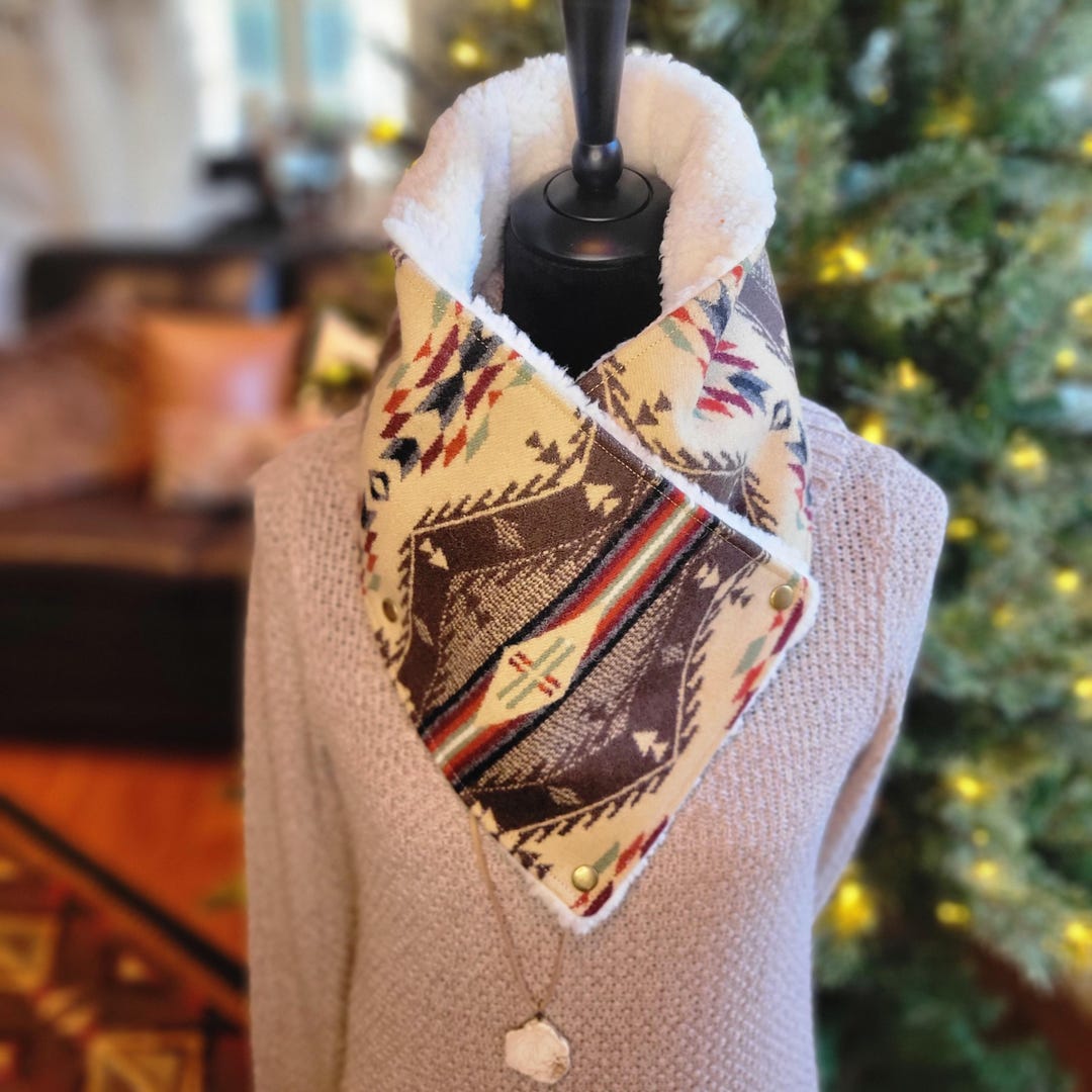 Wool Neck Cowl, Neck Warmer, Wool Neck Scarf, Wild Rag - Etsy