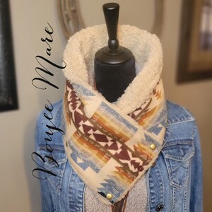 Wool Neck Cowl, Neck Warmer, Wool Neck Scarf, Wild Rag - Etsy