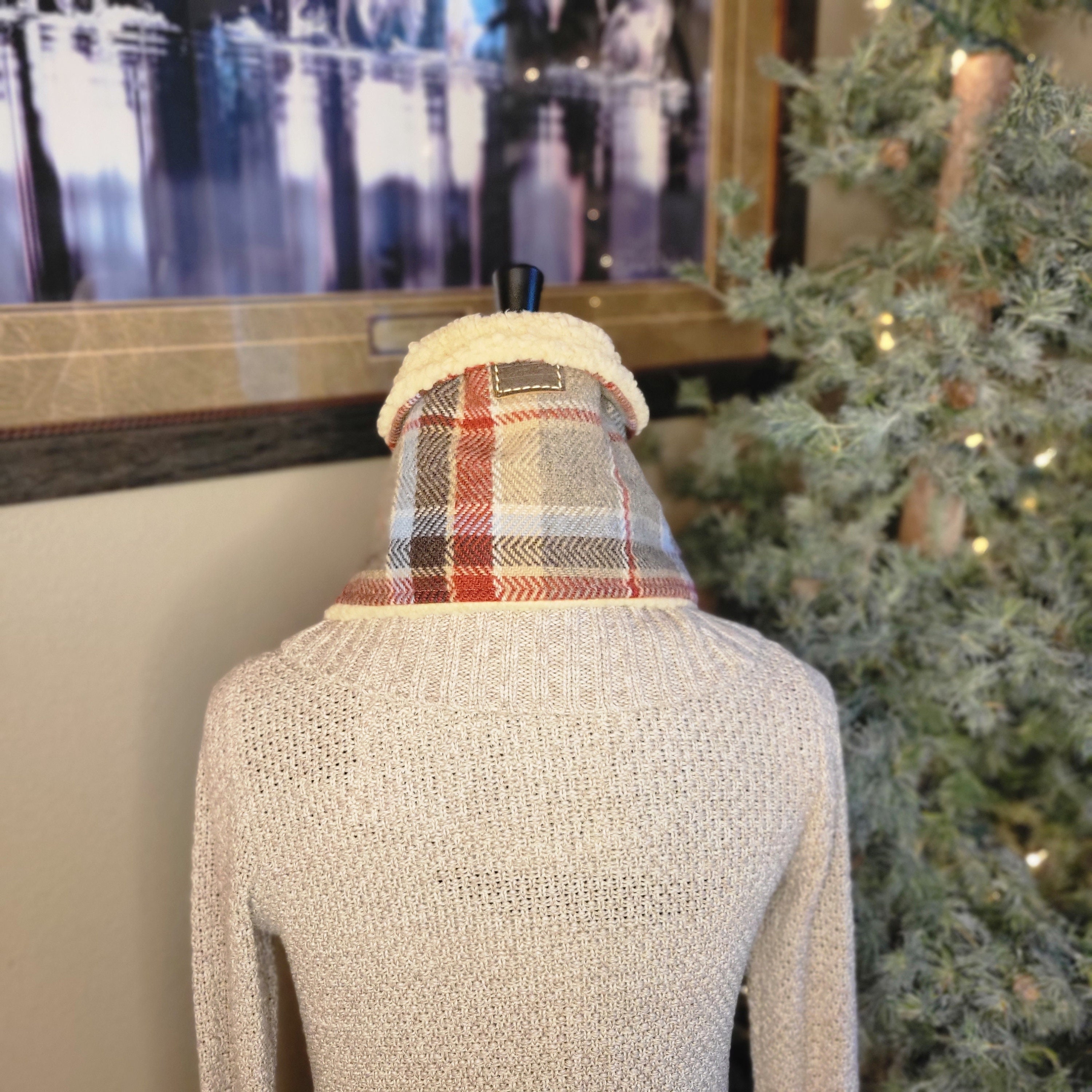 Wool Neck Cowl, Neck Warmer, Wool Neck Scarf, Wild Rag - Etsy